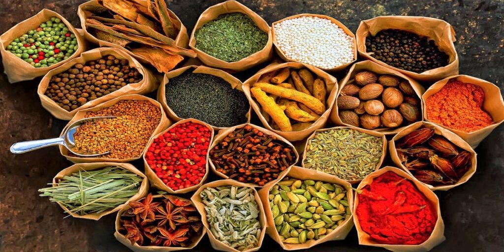 Spices - List of the Various process of production of Spices